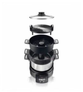 Jamie Oliver Philips HomeCooker With Cutting Tower Review - Basenjimom ...